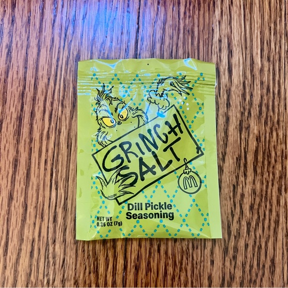 Kitchen | Mcdonalds Grinch Salt Sealed 225 Christmas Grinch Meal | Poshmark